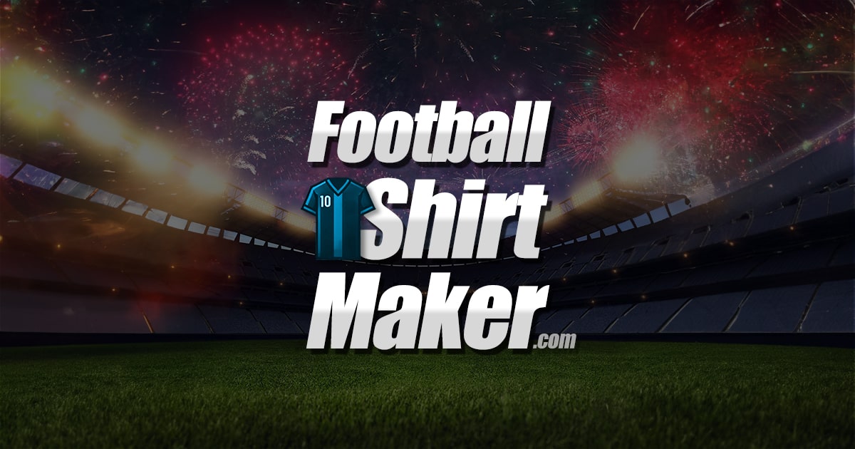 Create football shirts with your name and number. Football shirt maker