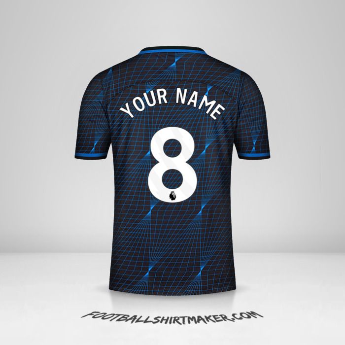 Chelsea 2023/2024 II jersey. Create jersey with your name and number.