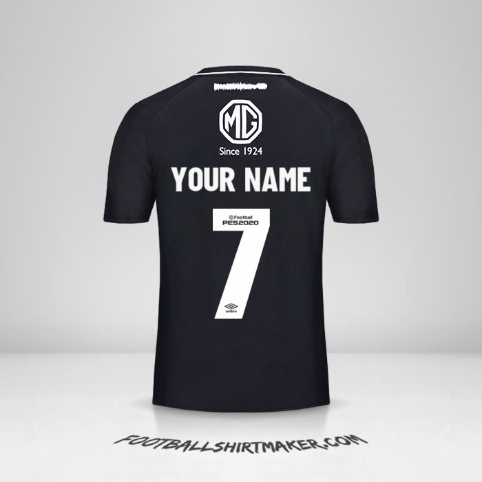 Colo Colo 2019/20 II jersey. Create jersey with your name and number.