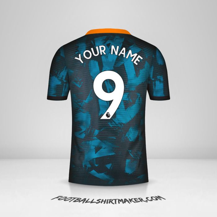 Chelsea 2021/2022 III shirt. Create shirt with your name and number.
