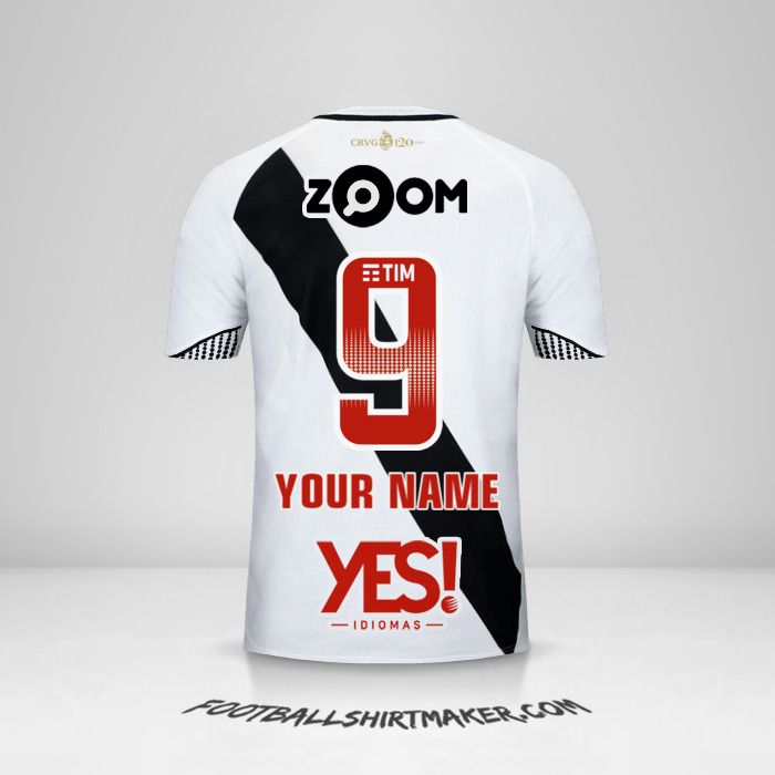 Create Vasco da Gama shirt 2018 II with your Name and Number
