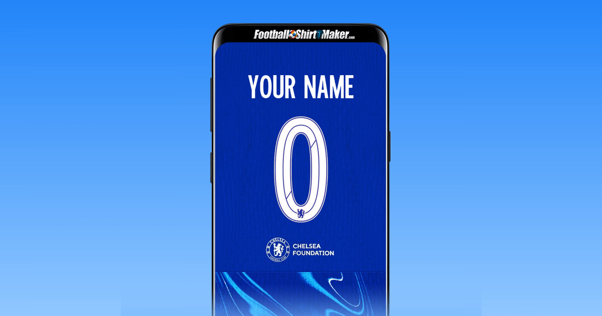 Create Chelsea 2024/2025 Cup jersey with your name and number