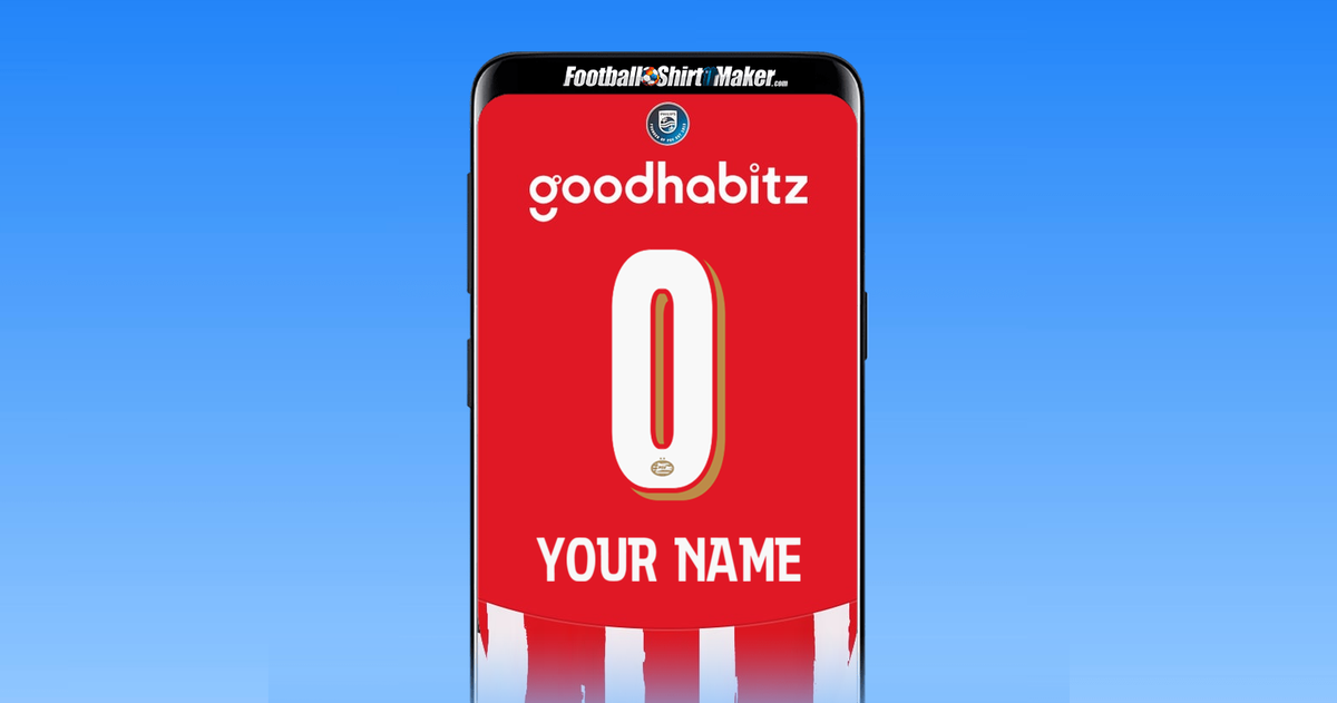 Create PSV 2024/2025 shirt with your name and number