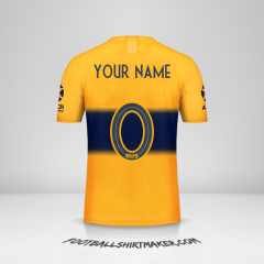 Create Boca Juniors 2019/20 Away jersey with your name and number