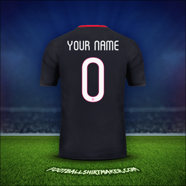 Create Portugal 2015 Away jersey with your name and number