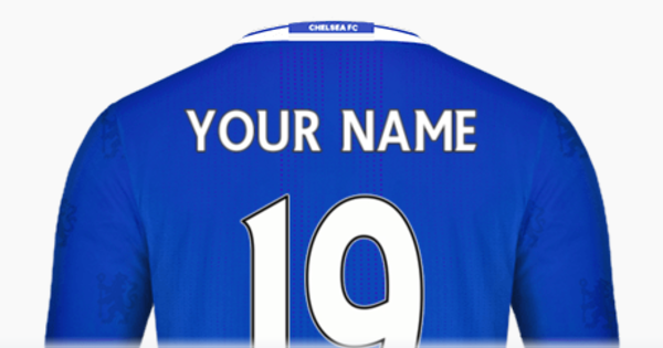 Create Chelsea 2016/17 custom jersey with your Name