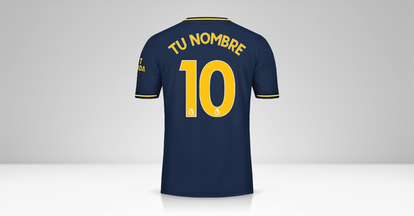 Crear camiseta Arsenal 2019/20 III con tu Nombre y Número Crear camiseta Arsenal 2019/20 III con tu Nombre y Número