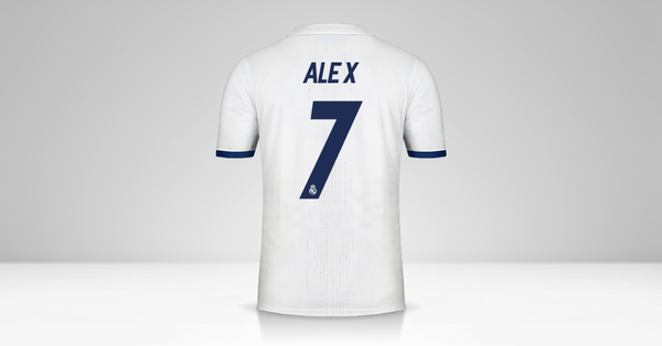 Real Madrid CF 2016/17 alex 7. Crea la tuya!