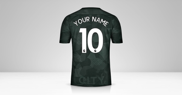Create custom Manchester City jersey 2017/18 III with your name
